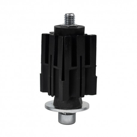 Swivel Wheel with brake 50 mm incl. expander 26.9 mm 26,9 mm | KLEMP