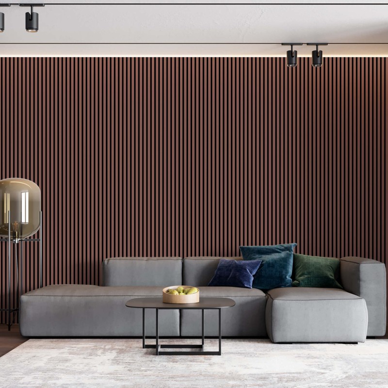 3D panels on felt - Powder pink - KLEMP