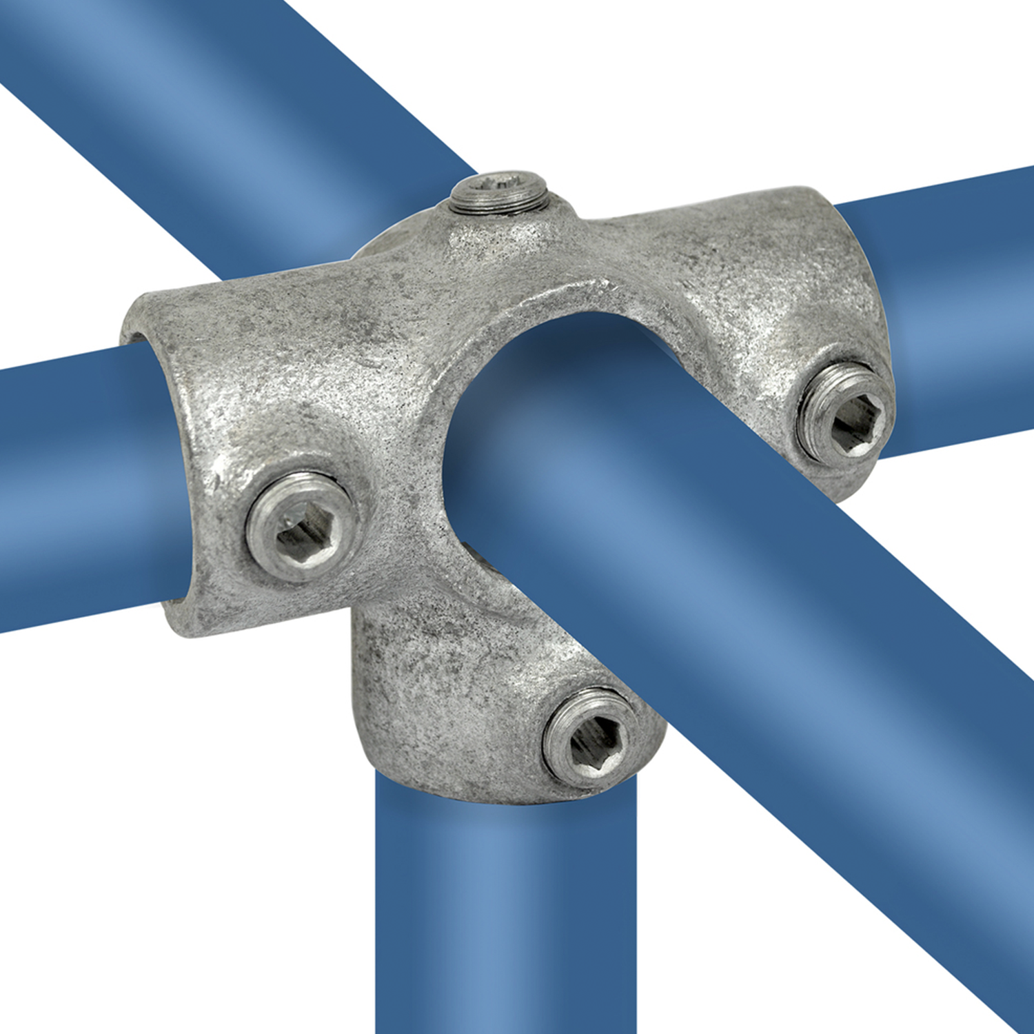 KLEMP | Side Outlet Tee - Type 24B - 26,9 mm - Pipe Tube Clamp ...